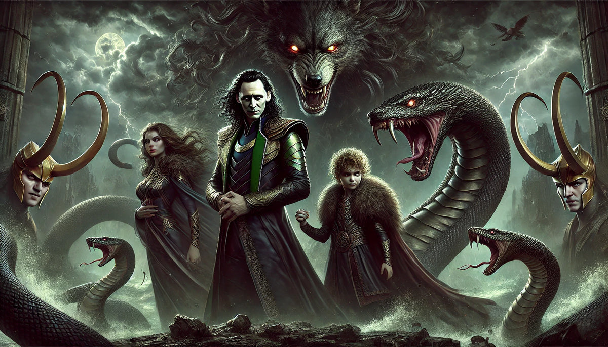 Loki's Children in Norse Mythology – Tales of Valhalla