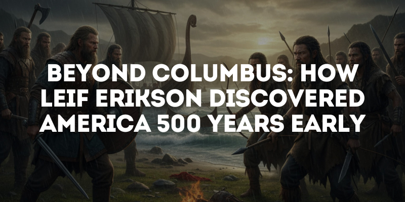 Beyond Columbus: How Leif Erikson Discovered America 500 Years Early ...