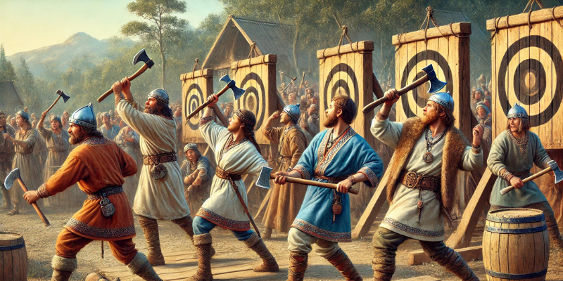 Viking Throwing Axes: Skill, Sport, and Battle – Tales of Valhalla