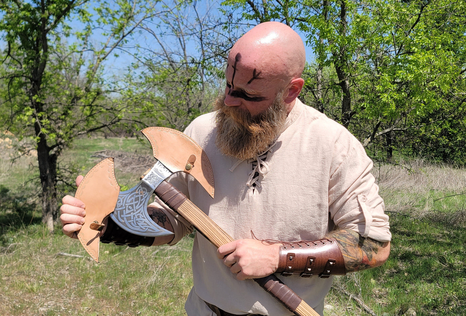 Storm Double Headed Axe - Tales of Valhalla
