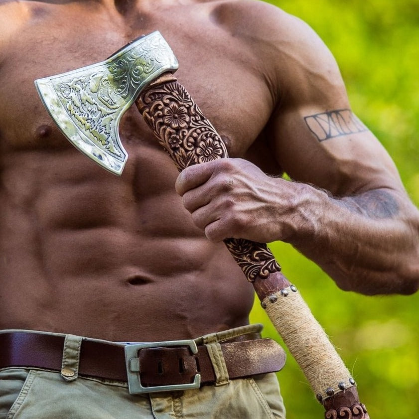 End of Days Lightning Bolt Axe – Tales of Valhalla