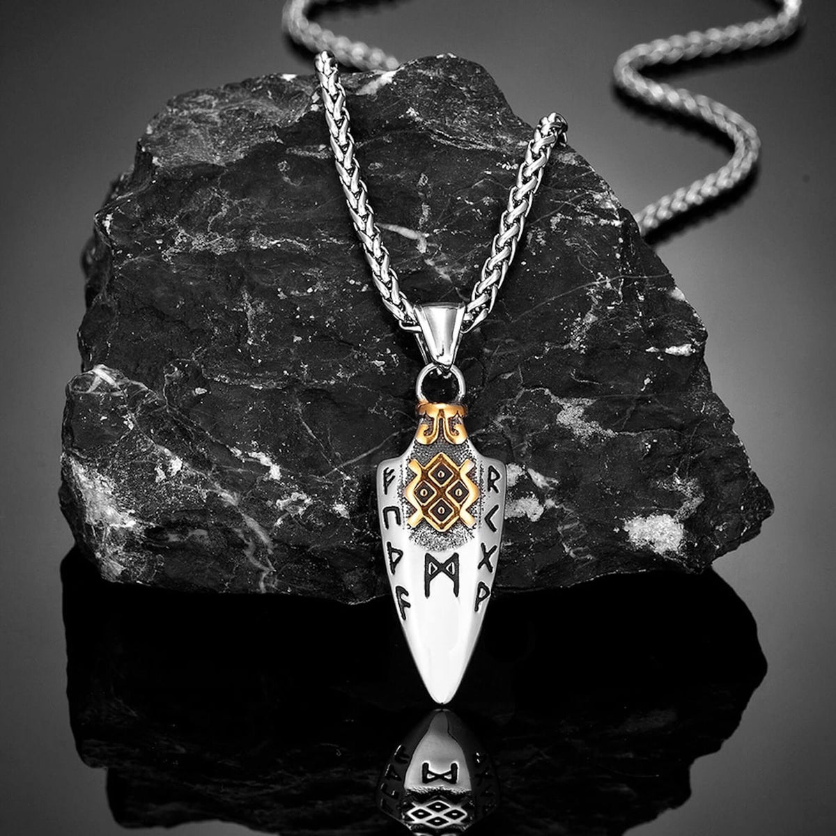 Gungnir Runes Necklace - Tales Of Valhalla – Tales of Valhalla