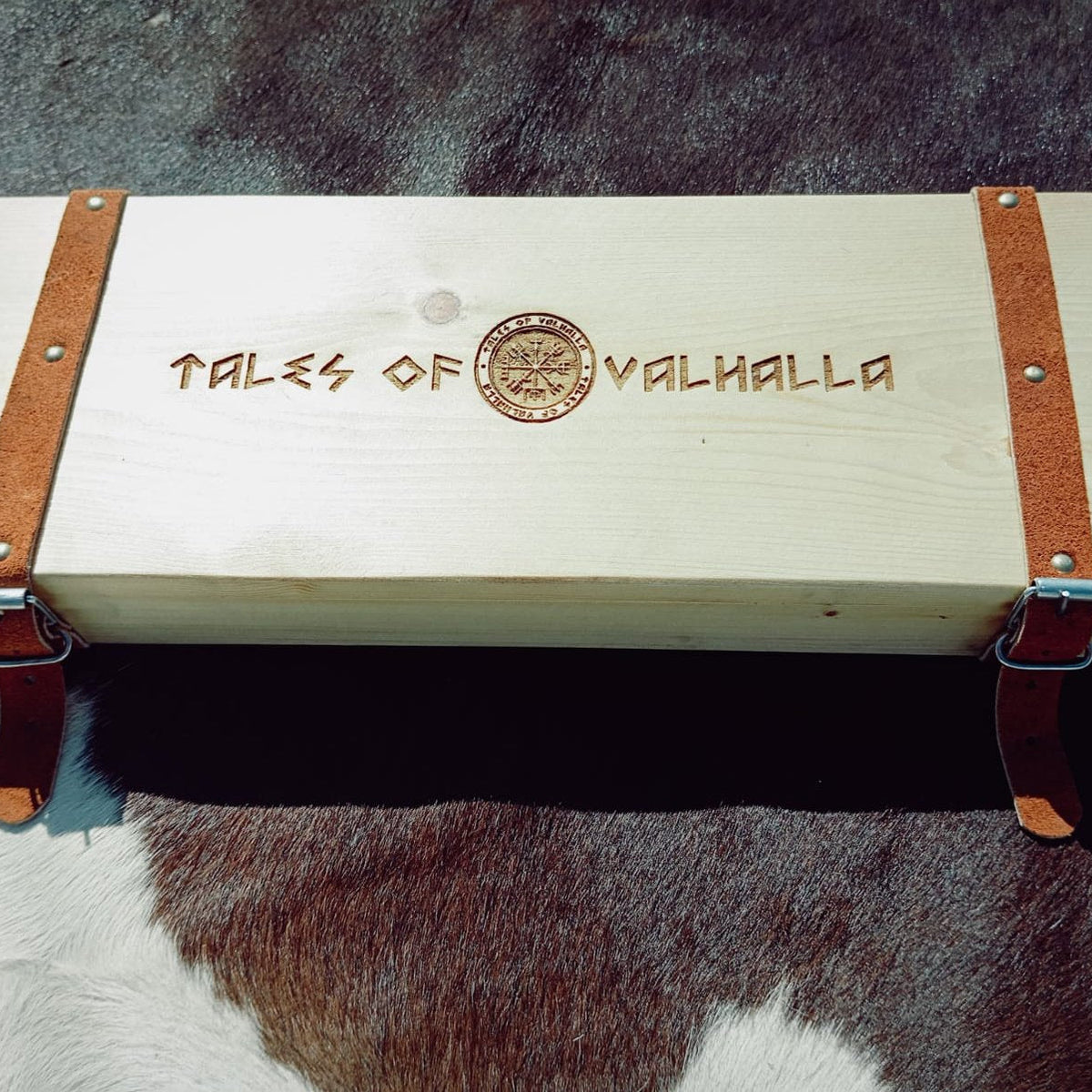 Tales of Valhalla Customizable Wooden Box