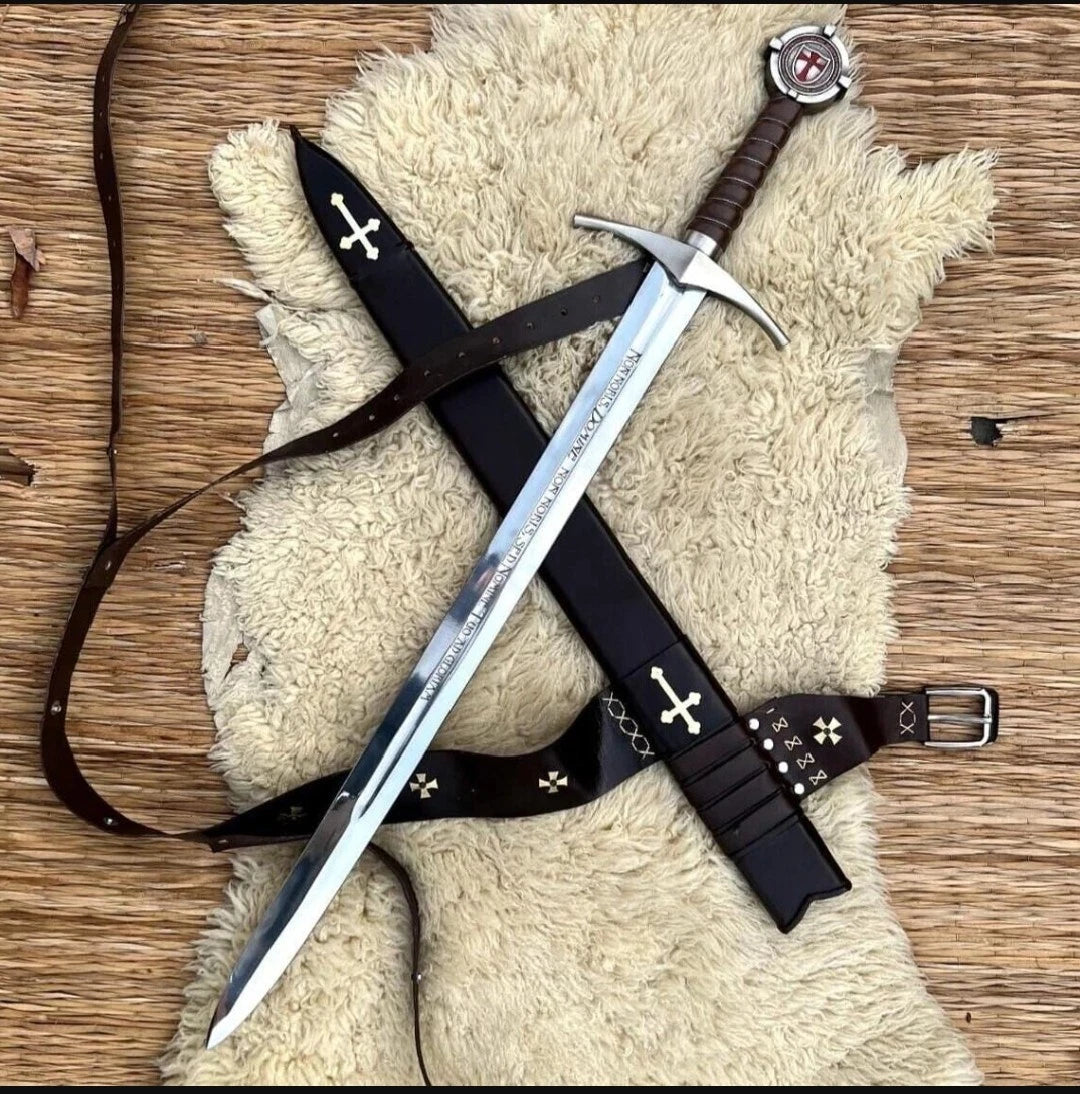 Templar Knights Sword – Tales of Valhalla | Accolade Sword of the ...