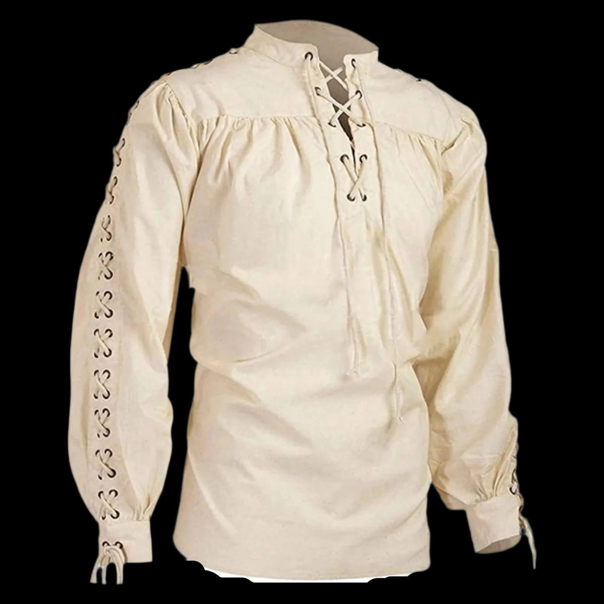 Norman Braid Shirt – Unisex Medieval Cotton Top – Tales of Valhalla